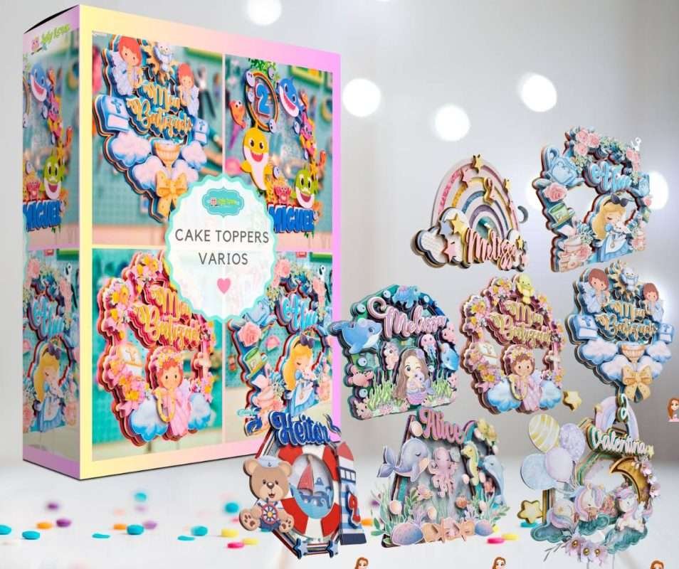 TOPPERS CAKE - July love kits
