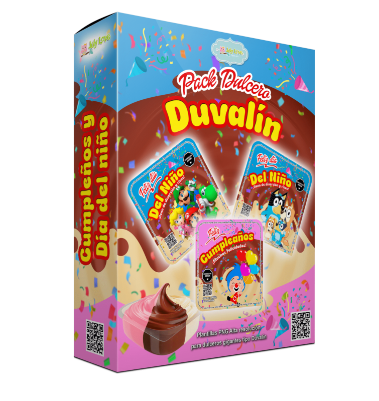 Dulceros Duvalín Gigantes - July love kits